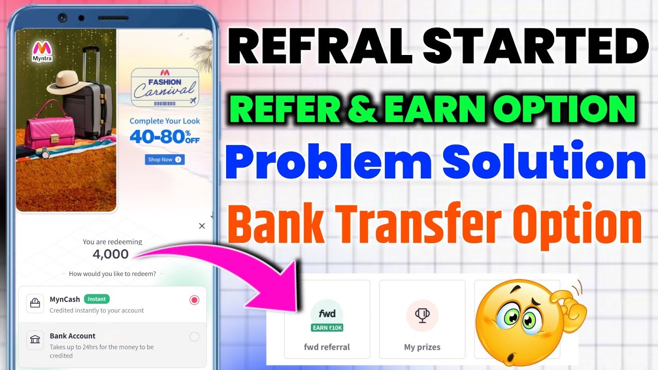😍Myntra Refer And Earn Problem Solution|How To Refer And Earn Myntra App|😘Myntra Refer And Earn ...