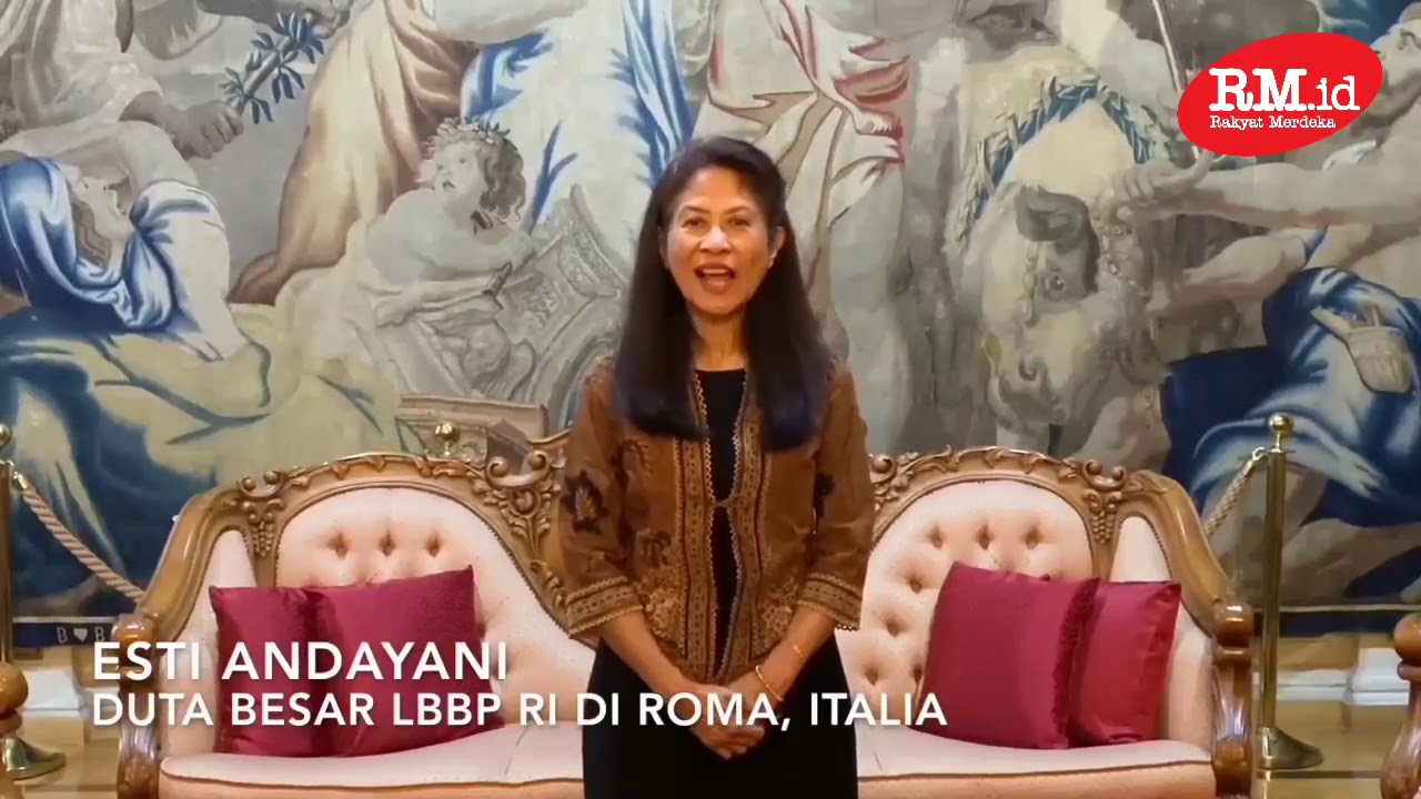 Dubes Esti Andayani Dukung RM.id, Media 100 Persen Anti Hoaks - YouTube
