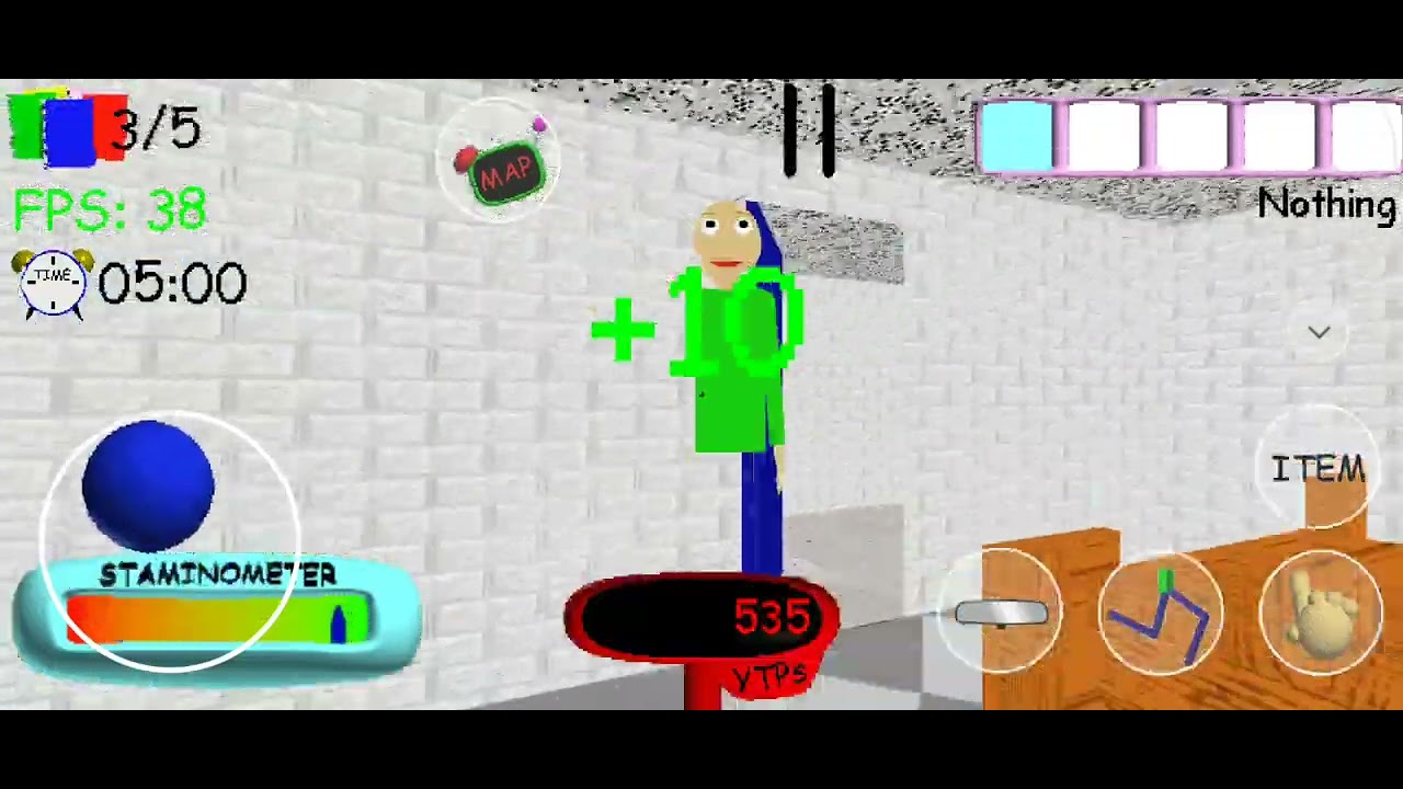 Finally he uploaded in gamejolt yippee 😁 baldi 7.0 android port - YouTube