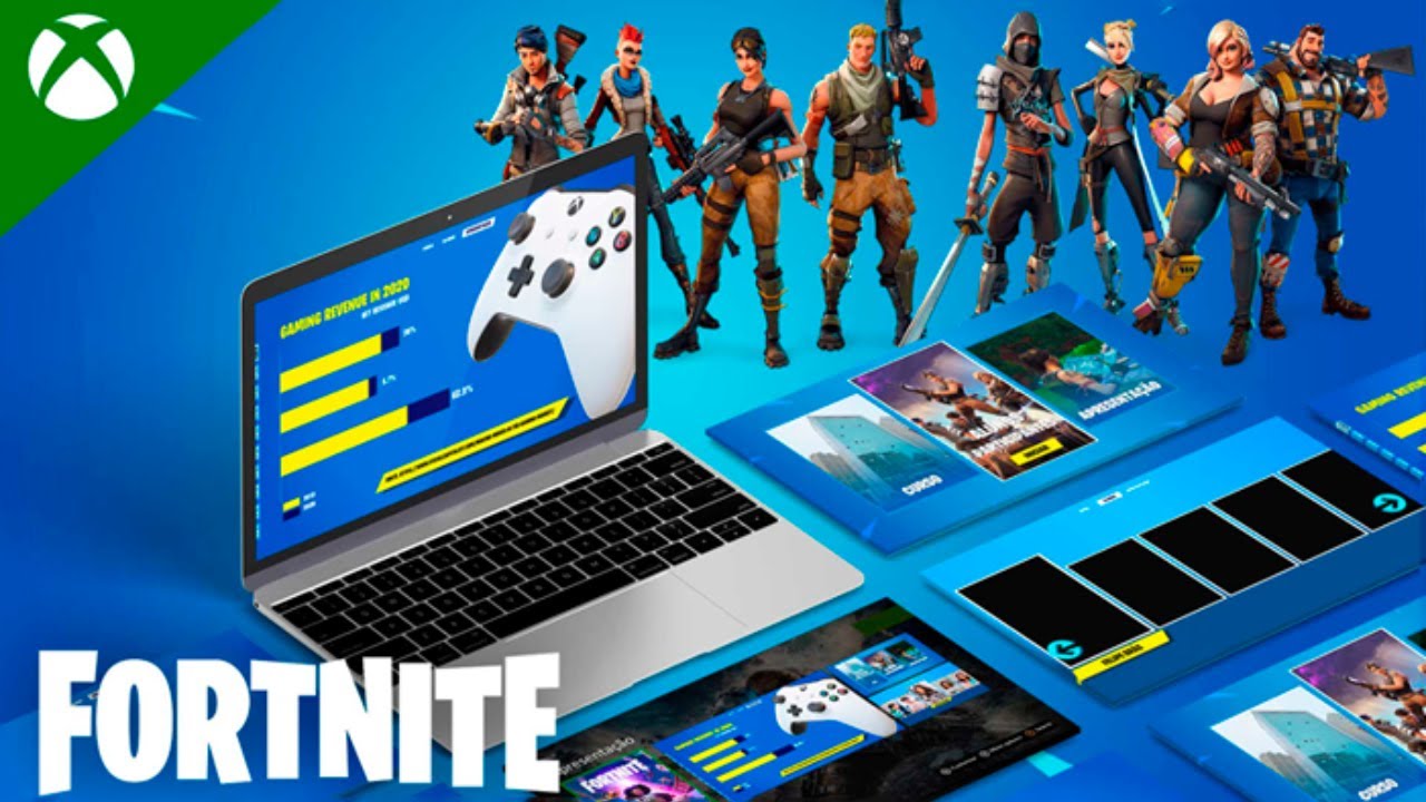 Fortnite - Template de PowerPoint - YouTube