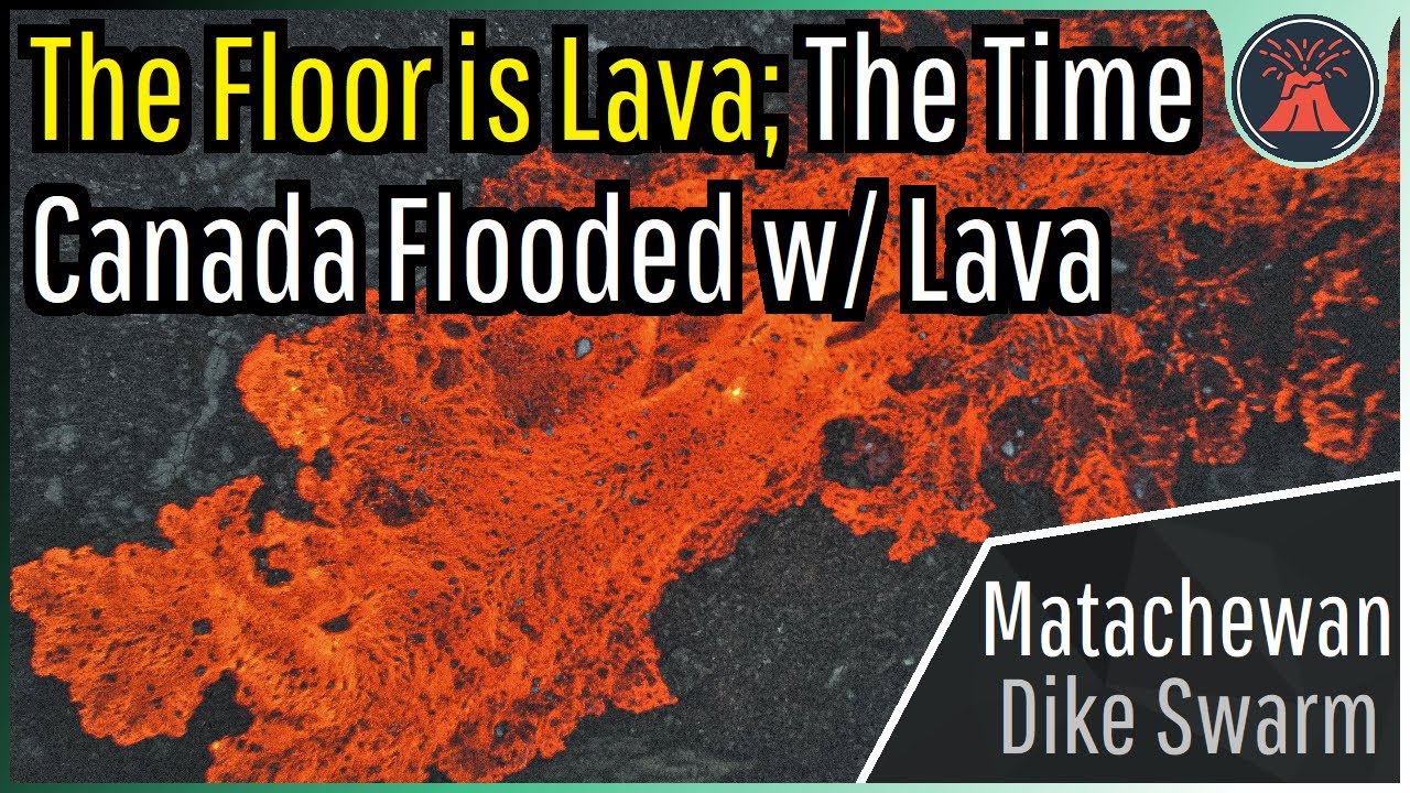 When Lava Flooded East Canada; The Matachewan Dike Swarm - YouTube