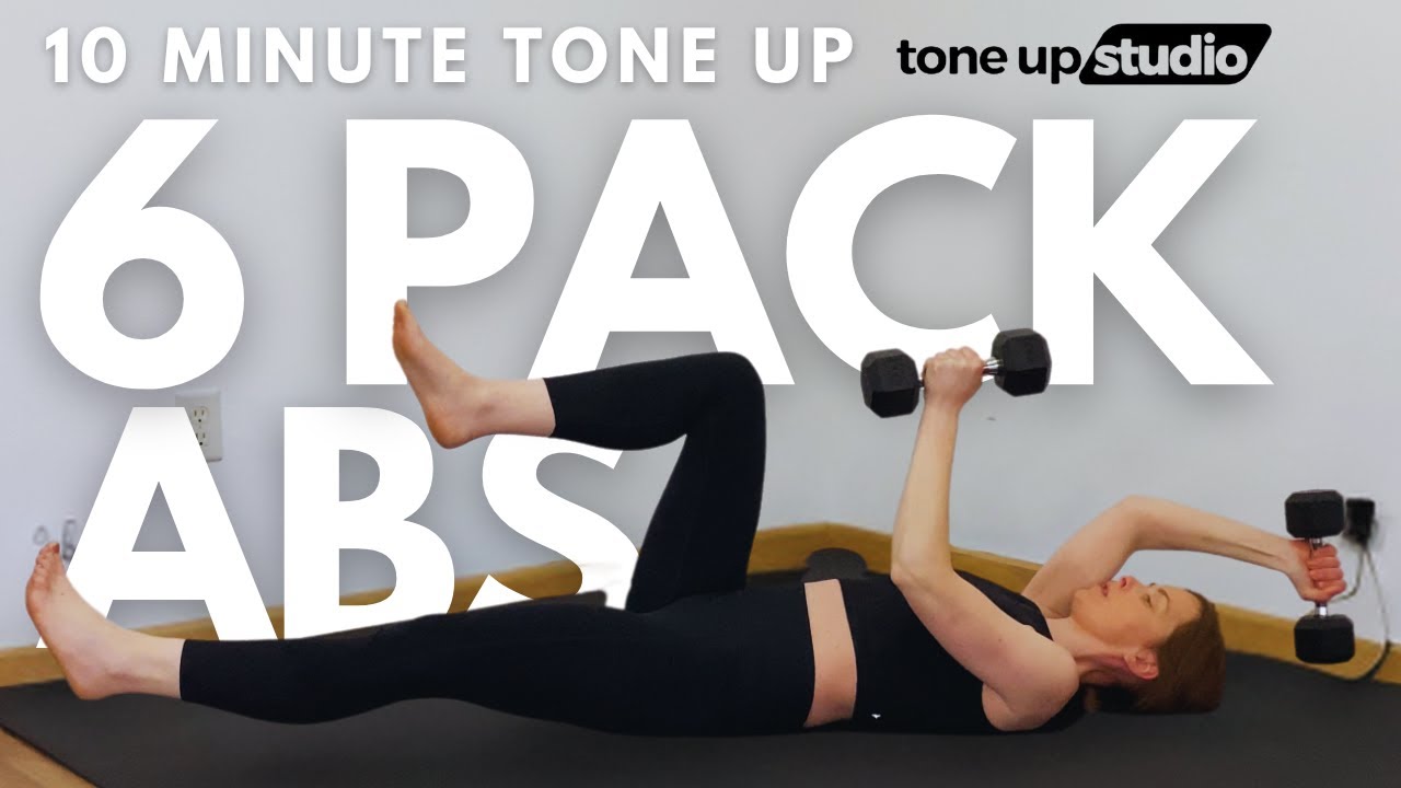 10 Minute 30 Day Tone Up Challenge 6 Pack Abs Tone Up - YouTube