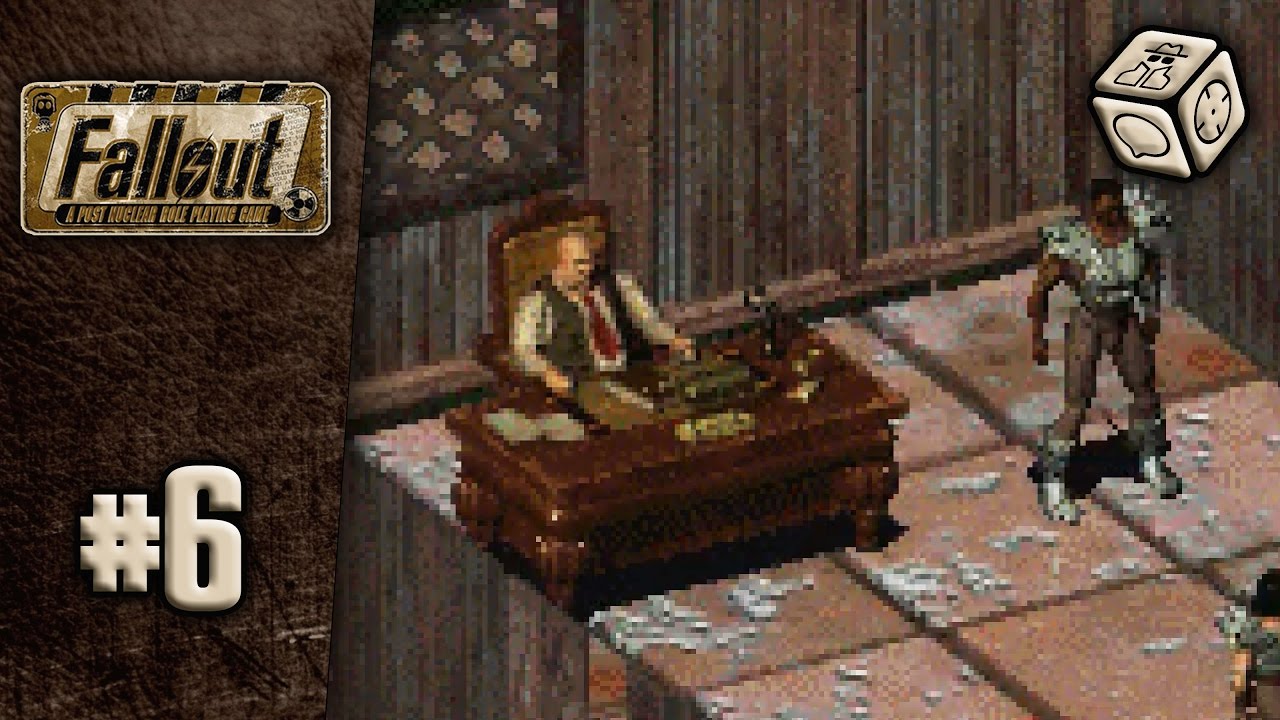 A fat slobbering tub of a man - Let's Play Fallout 1 #6 - YouTube