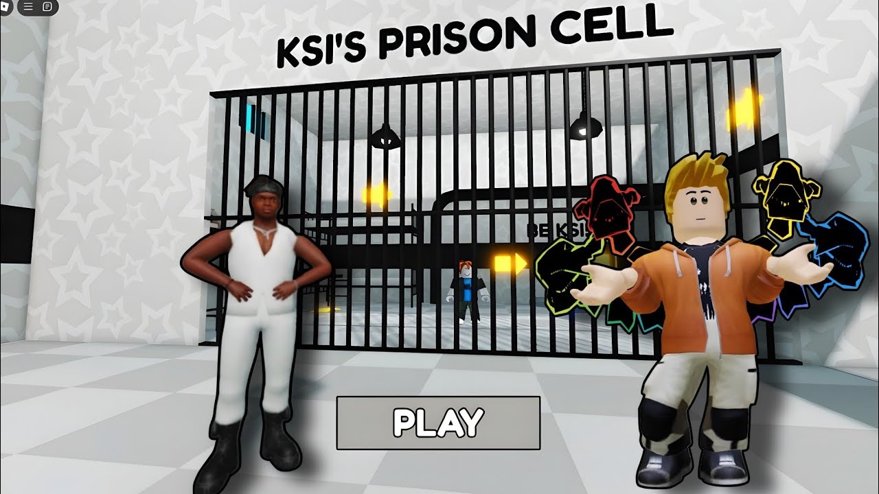 ROBLOX KSI'S PRISON RUN! (OBBY)#roblox #scaryobby #robloxgameplay# ...