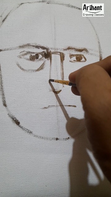 Swami Samarth #canvaspainting #oilpainting #portrait - YouTube