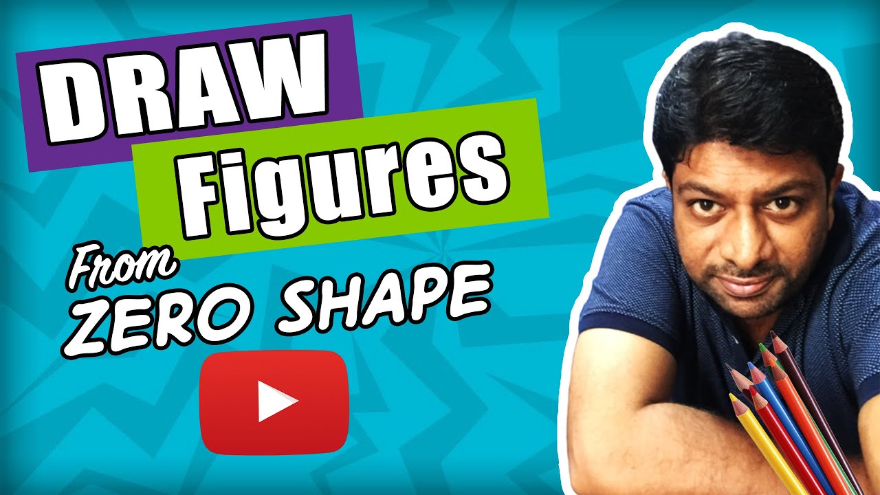 Draw Figures from Zero Shape | വൃത്തത്തിൽ നിന്ന് എങ്ങിനെ ചിത്രങ്ങ ...