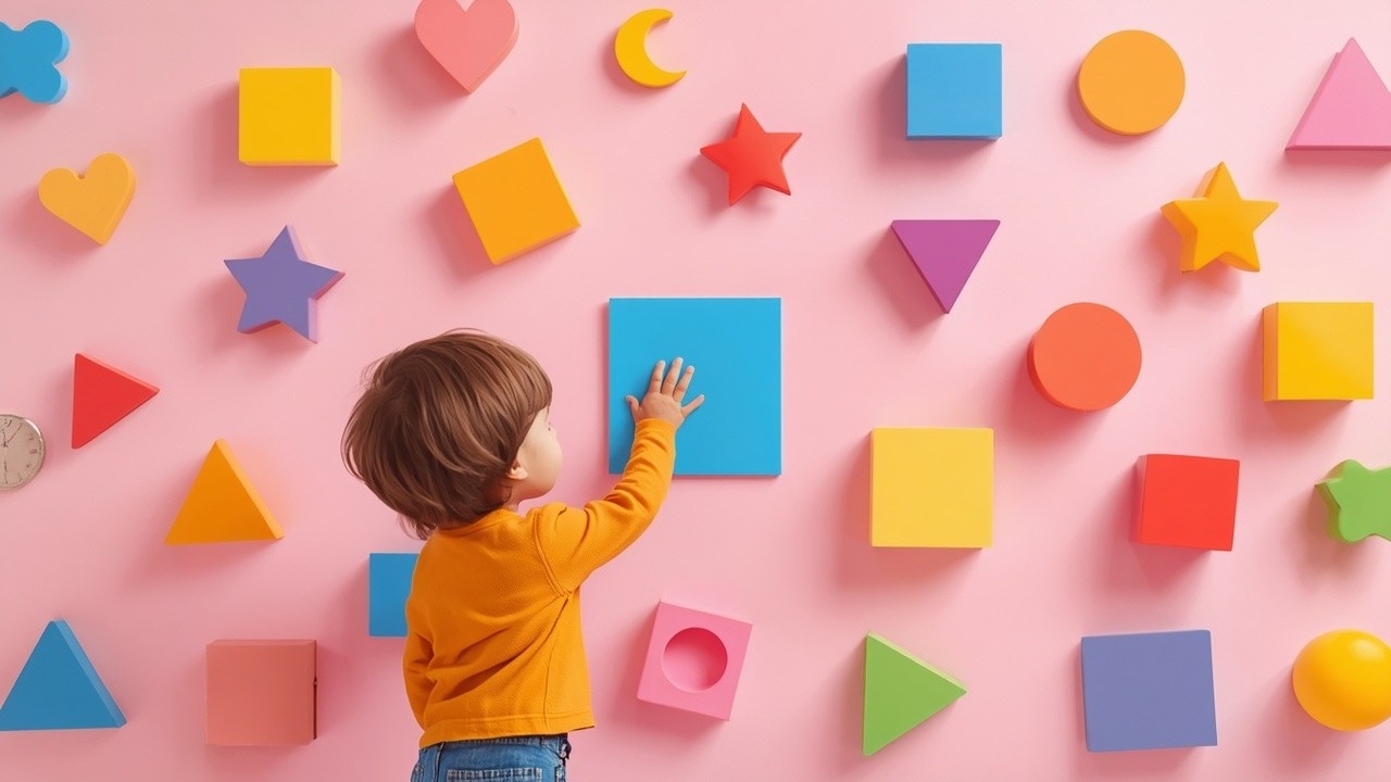 2D Shapes Song for Kids 🔺🔵 | Learn Basic Shapes Fast 🎉 - YouTube