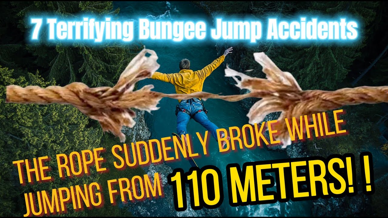 7 Terrifying Bungee Jump Accidents | 18+ - YouTube