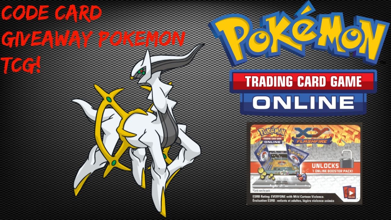 Code Card giveaway pokemon tcg! - YouTube