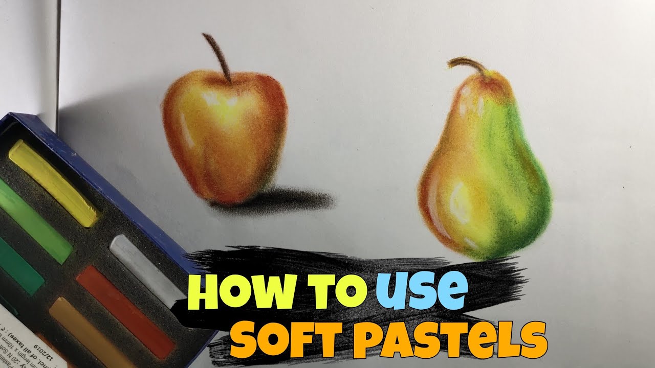 How to shade with soft pastels | tutorial for beginners ||| - YouTube