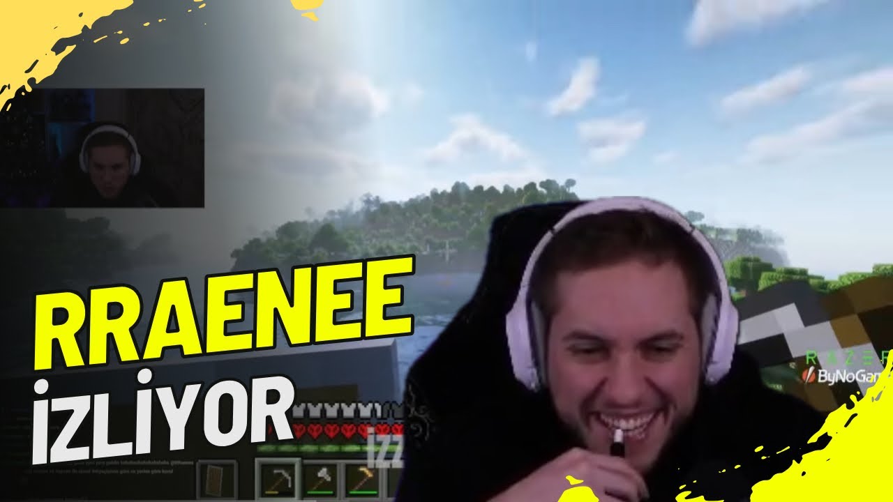 RRaenee SON HARDCORE BÜKÜCÜ - RRAENEE MİNECRAFT HARDCORE KOMİK ANLAR! İzliyor @Editsİzzet - YouTube