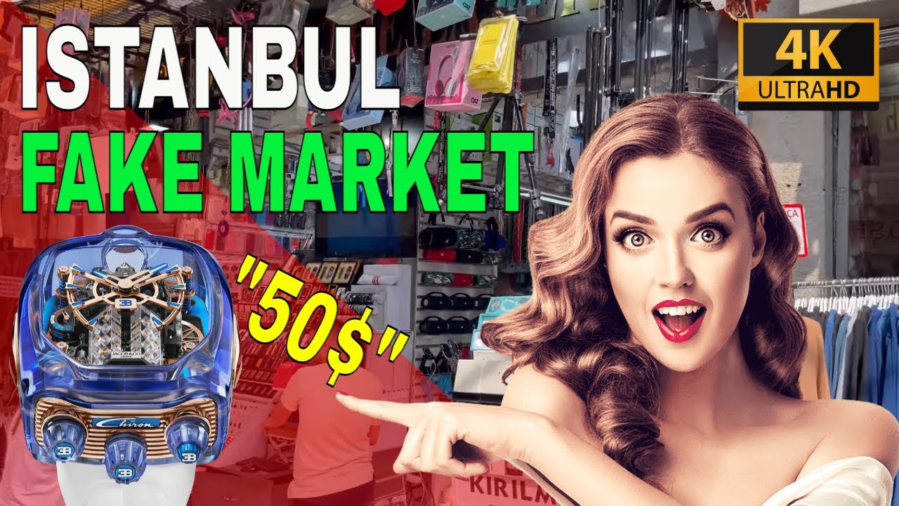 istanbul fake market grand bazaar district walking tour 4k 2022 # ...