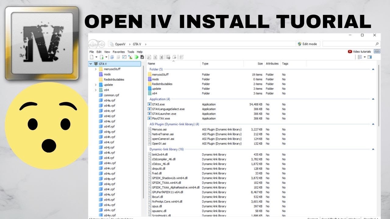 OPEN IV INSTALLATION TUTORIAL - YouTube