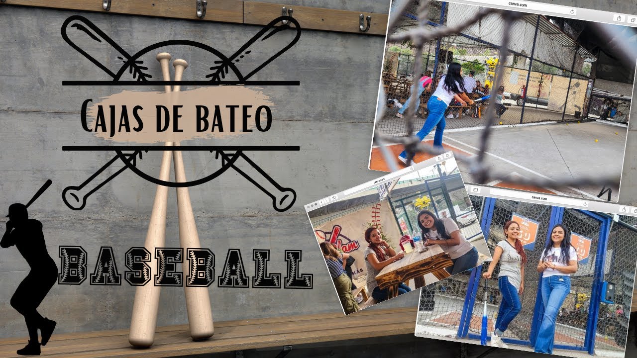 Cajas de bateo Grand Slam. Pasa un dia divertido aqui!! - YouTube