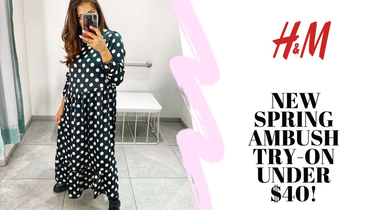 H&M NEW SPRING COLLECTION AMBUSH TRY ON | FAVOURITE FINDS UNDER $40 ...