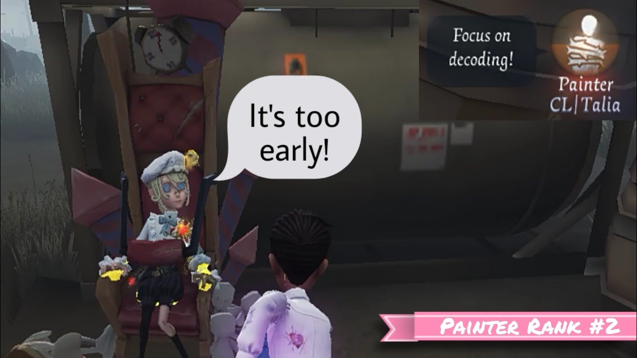 Use Painter's Chair Time to Decode | Identity V - YouTube