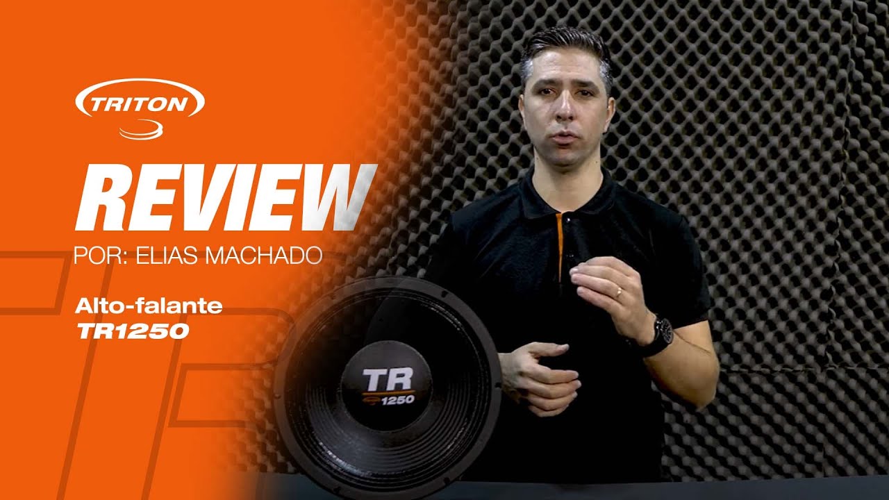 REVIEW TRITON ALTO-FALANTES TR1250. - YouTube