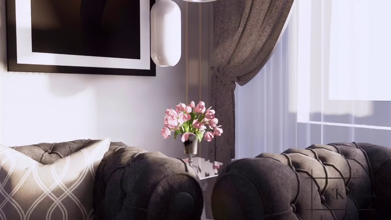 İnterior design realistic animation - YouTube