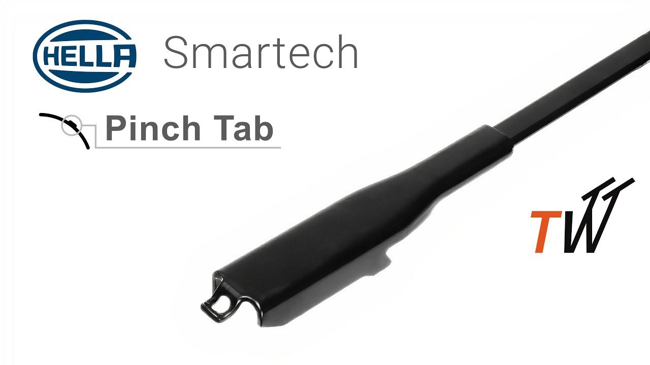 Hella Smartech - Pinch Tab wiper blade installation - YouTube