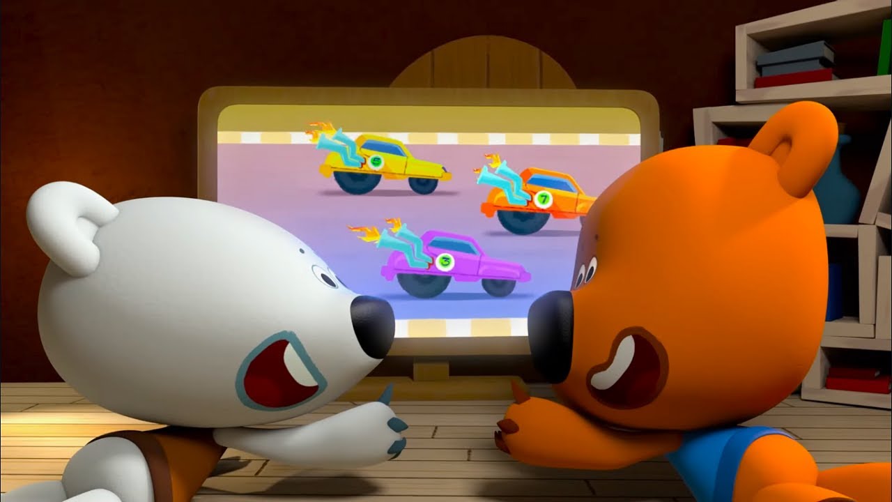 BE-BE-BEARS - The Home Stretch - funny cartoon for kids - YouTube