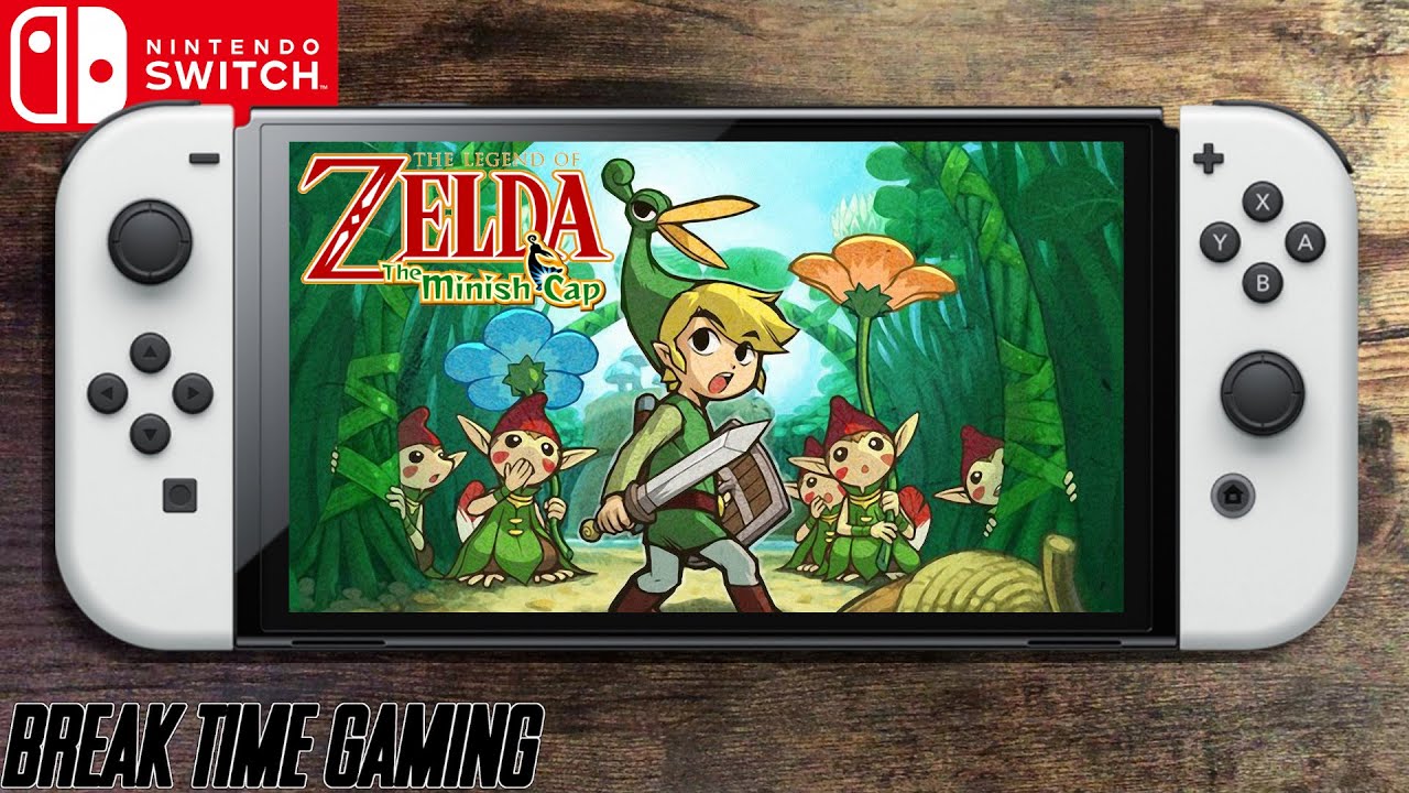 Legend of Zelda Minish Cap - Nintendo Switch OLED Gameplay - Nintendo ...