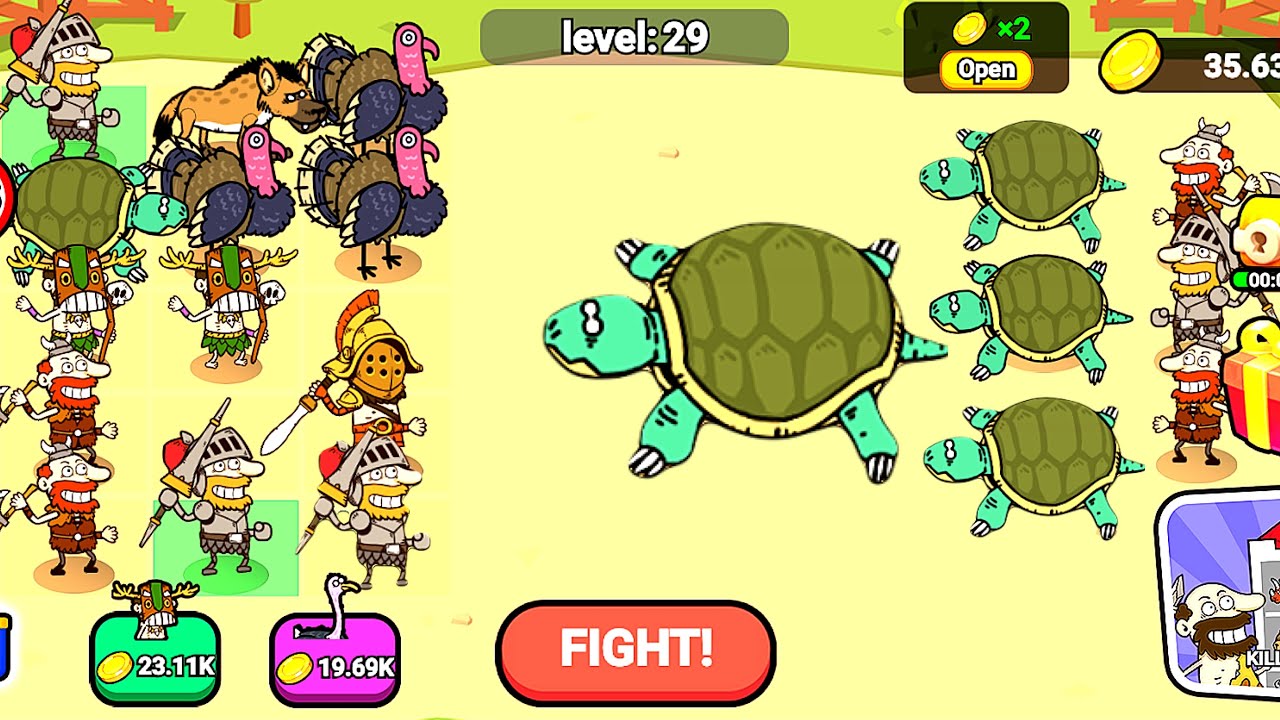 Merge Animals - My Perfect Zoo | Merge Animal Monster Fight Max Level ...