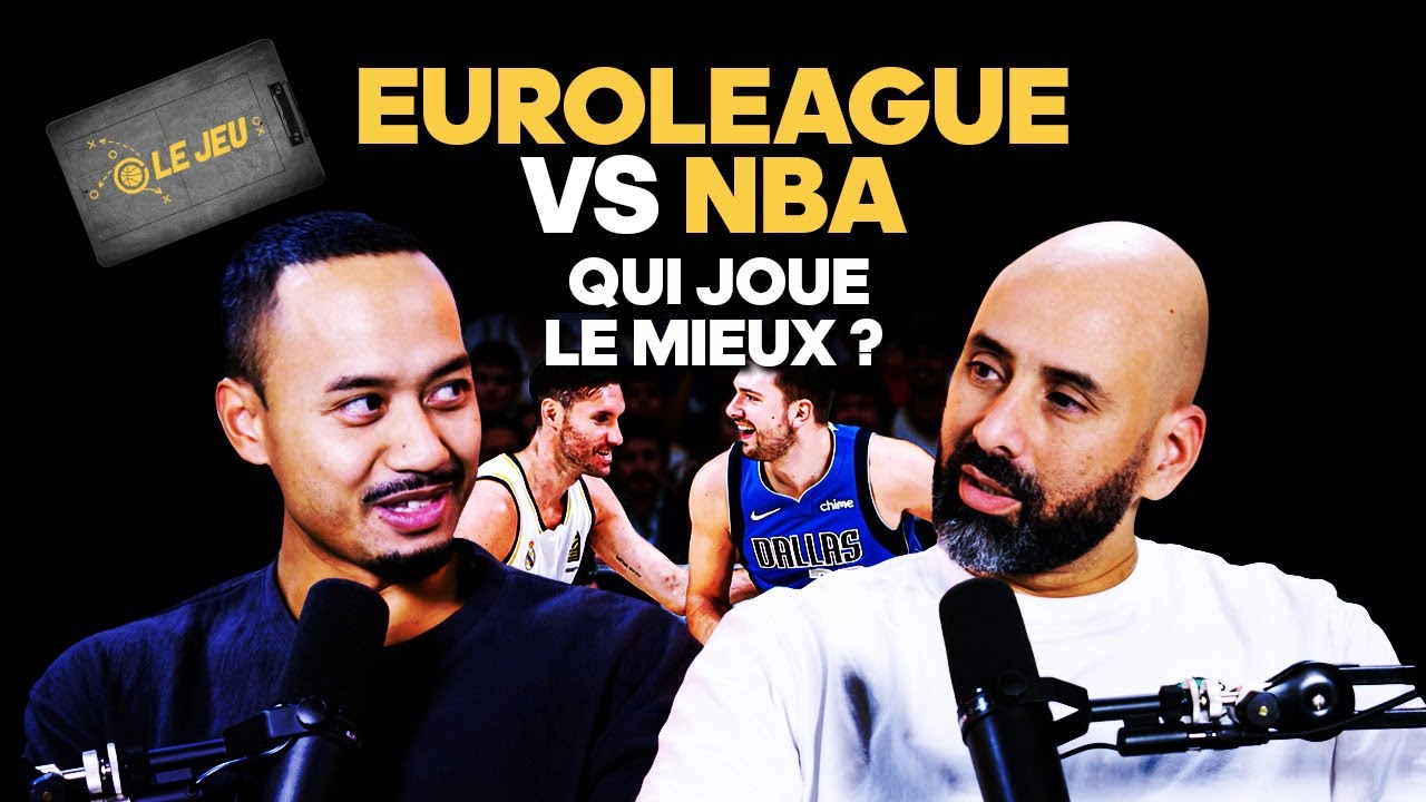 NBA Vs Euroleague, qui joue le mieux au basket ? #LeJeu Ep.4 - YouTube
