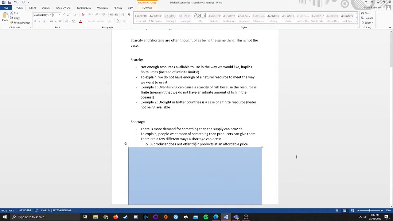 Higher Economics - Scarcity vs Shortage - YouTube