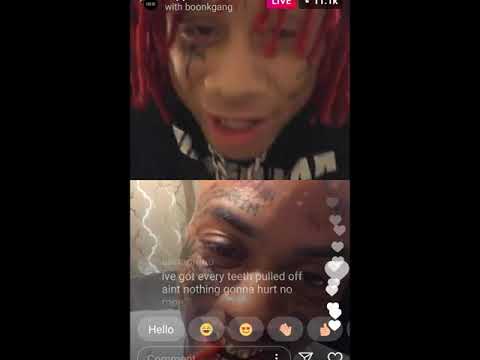 Trippie Red CONFIRMS Boonkgang is part of his gang on IG Live.😱😱