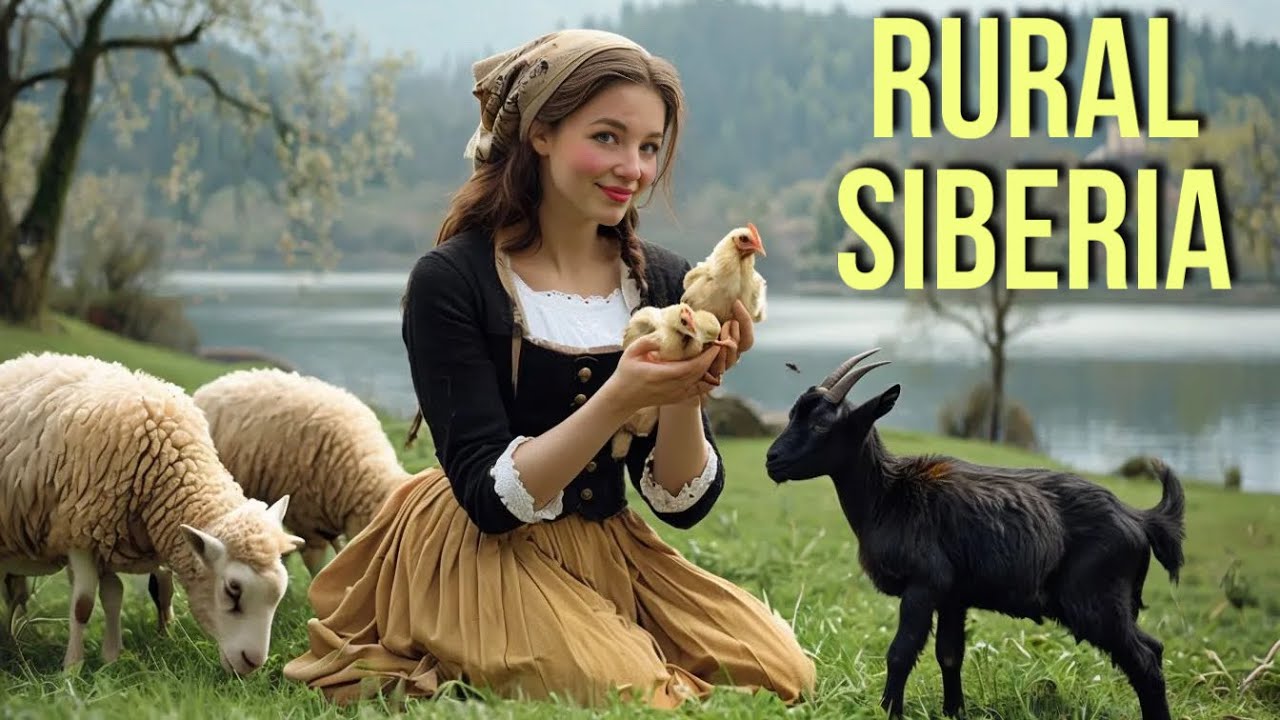 My small RUSSIAN FARM: 6 Eggs Every Day, Fertile Soil, Rabbits, Goats 🐐 ...
