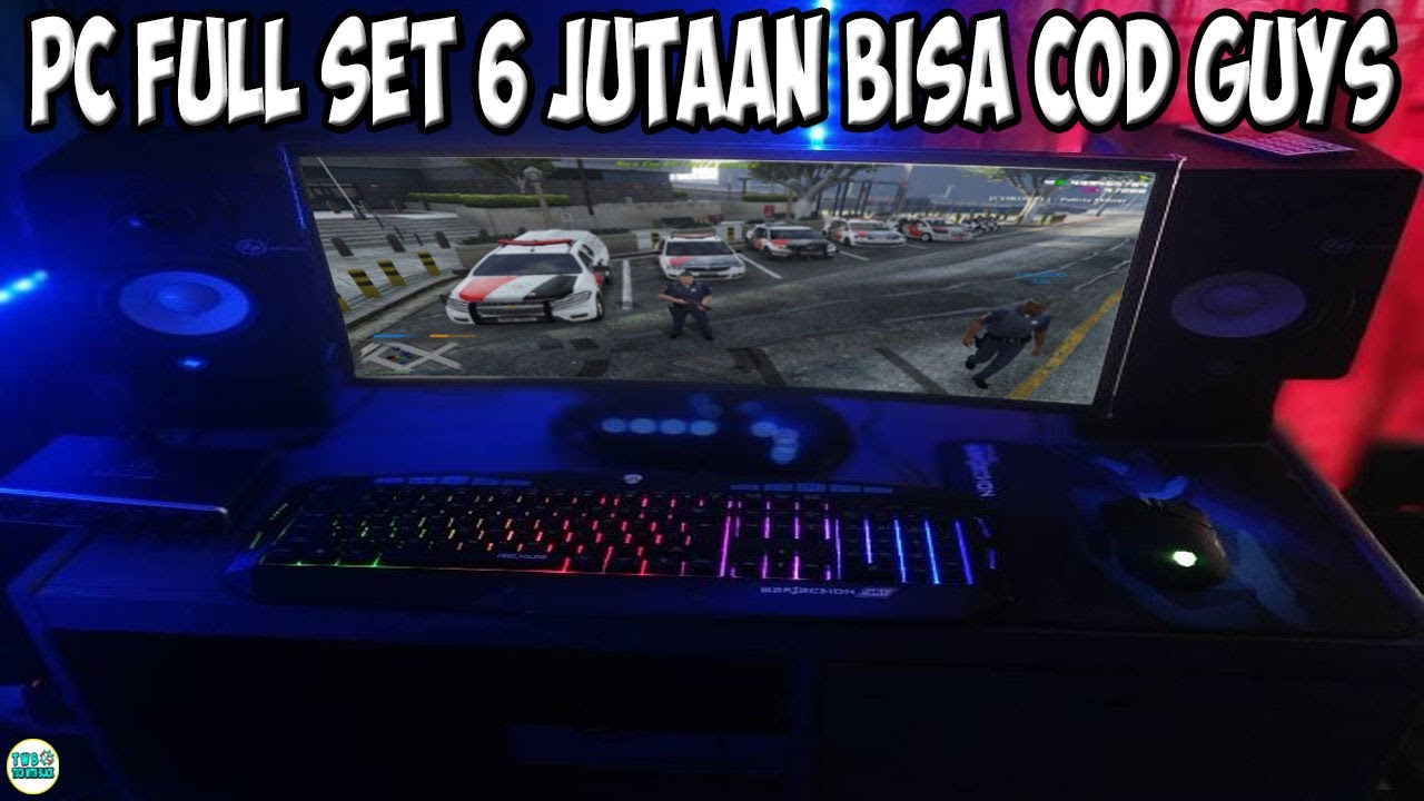 pc gaming fullset budget 6 jutaan ini bisa cod bisa main game kekinian ...