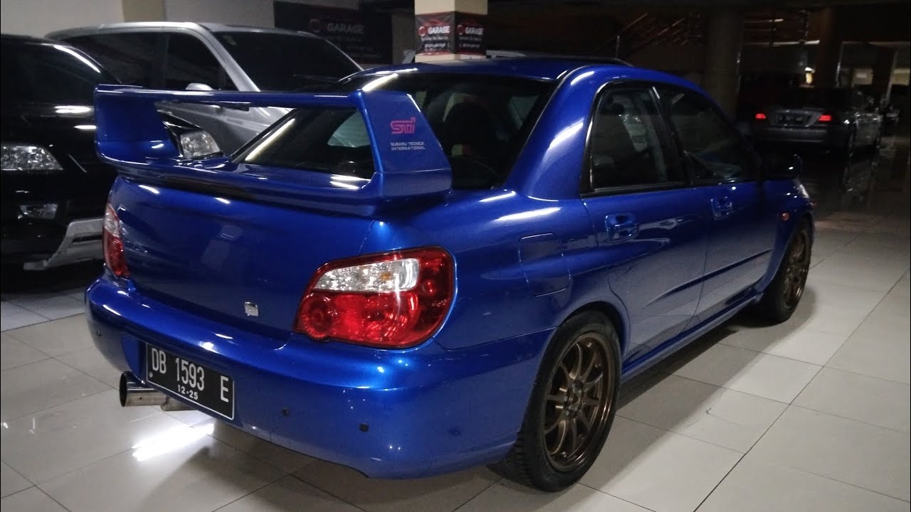 Subaru Impreza WRX STI 2.0 M/T 2002 - Review Indonesia - YouTube