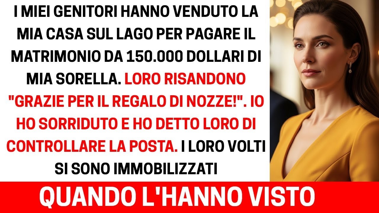 VENDONO la mia CASA sul LAGO per il MATRIMONIO di mia SORELLA? Scoprite ...