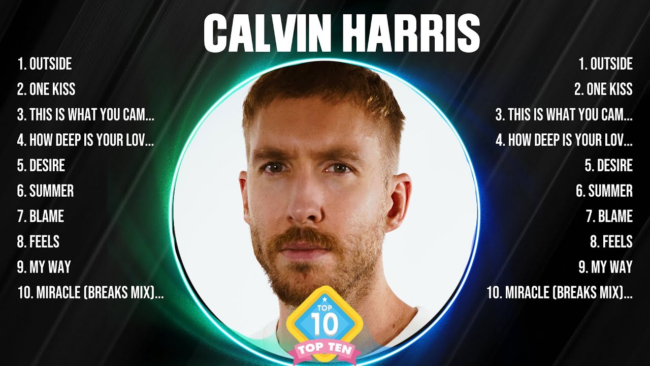 Calvin Harris Greatest Hits 2024 - Pop Music Mix - Top 10 Hits Of All ...
