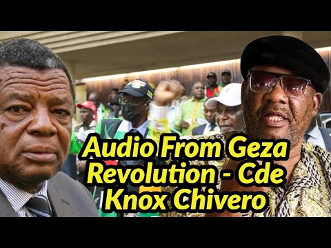 AUDIO FROM GEZA Revolution - Cde Knox Chivero 🇿🇼 - YouTube