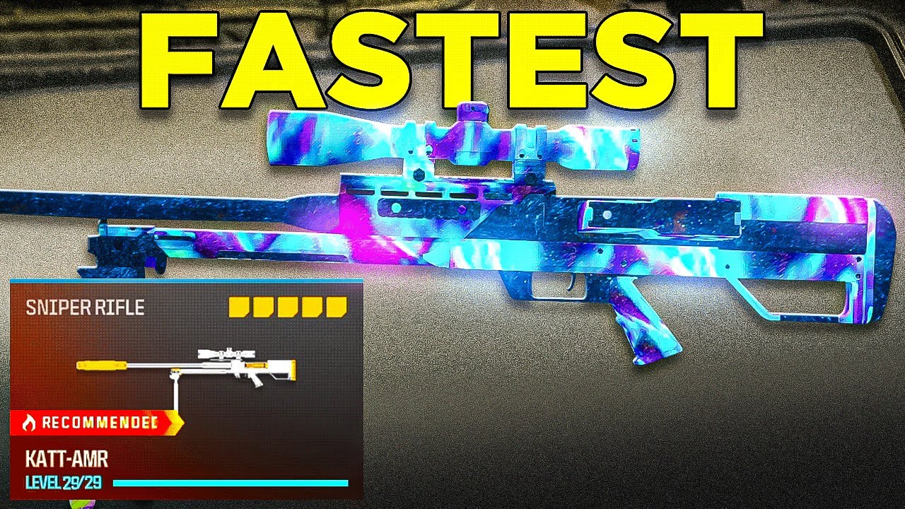 NEW FASTEST *ONE SHOT* KATT AMR CLASS in MW3! (Best KATT AMR Class ...