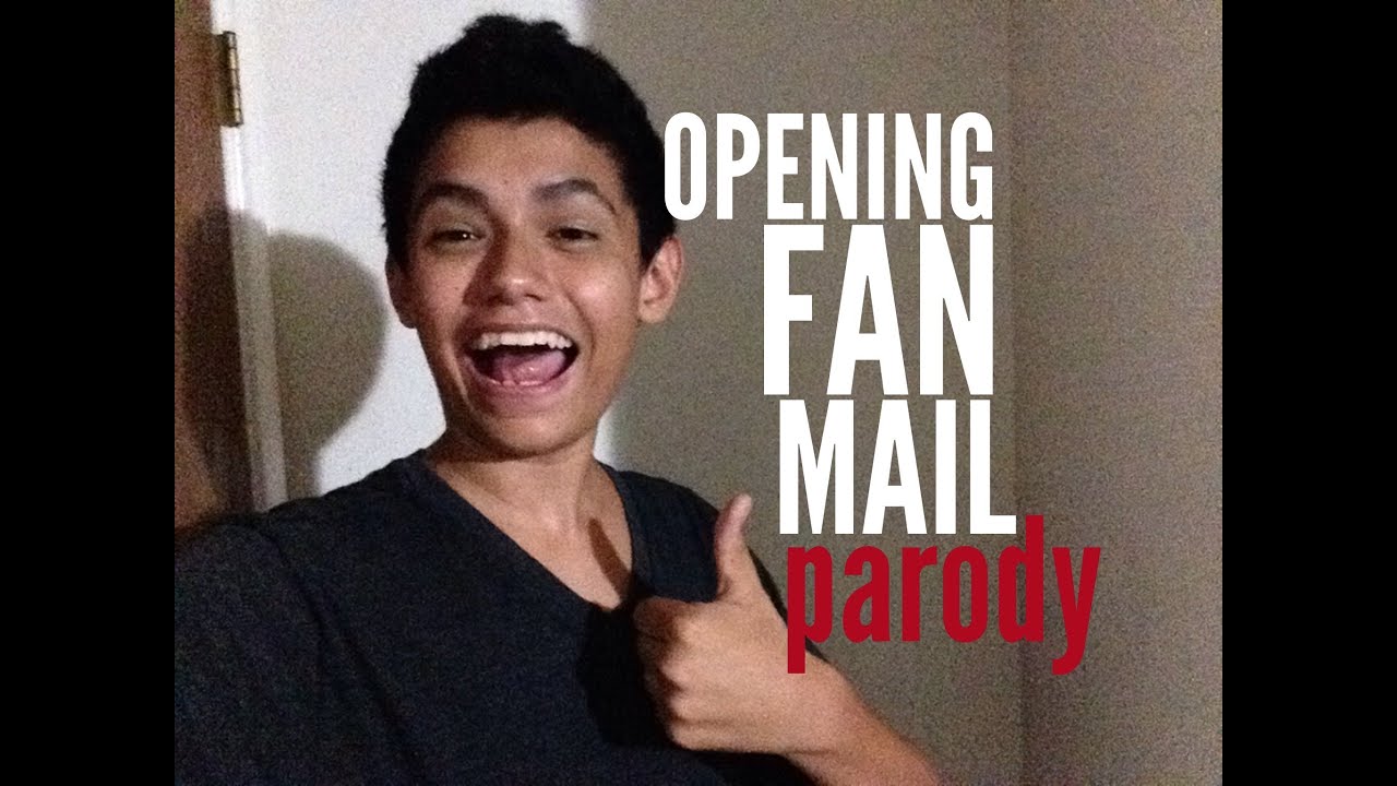 Opening Fan Mail Parody - YouTube