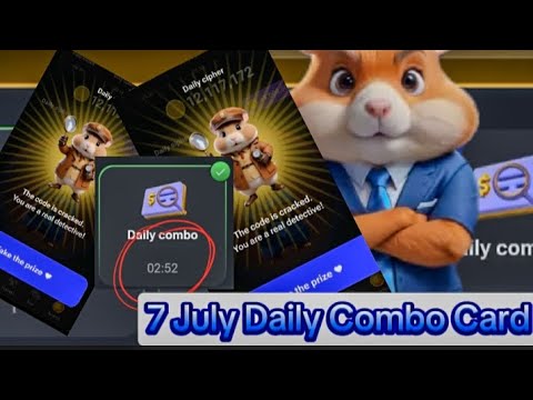 7/8 July Hamster Kombat daily Combo || Hamster Kombat daily Combo Card ...