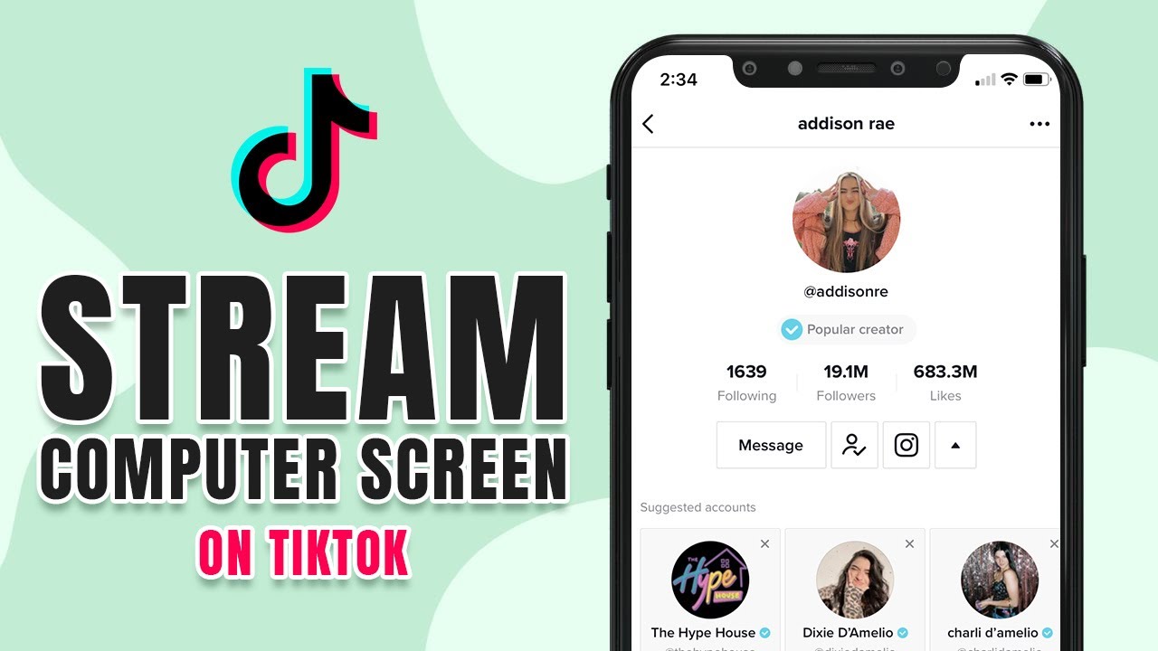 How to Stream Your Computer Screen on TikTok (2023) Step by step - YouTube