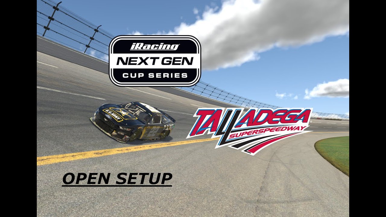 Iracing Next Gen at Talladega - YouTube