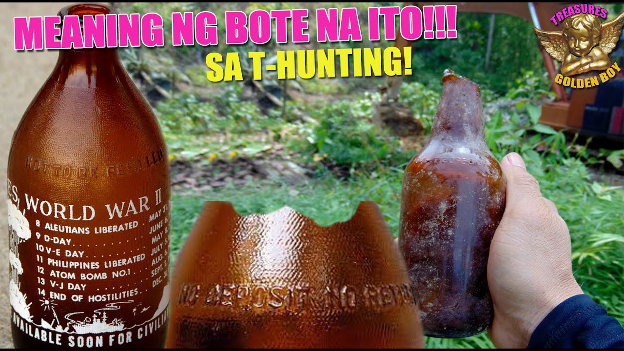ANG KAHALAGAHAN NG BOTE NA ITO SA TREASURE HUNTING!! - YouTube