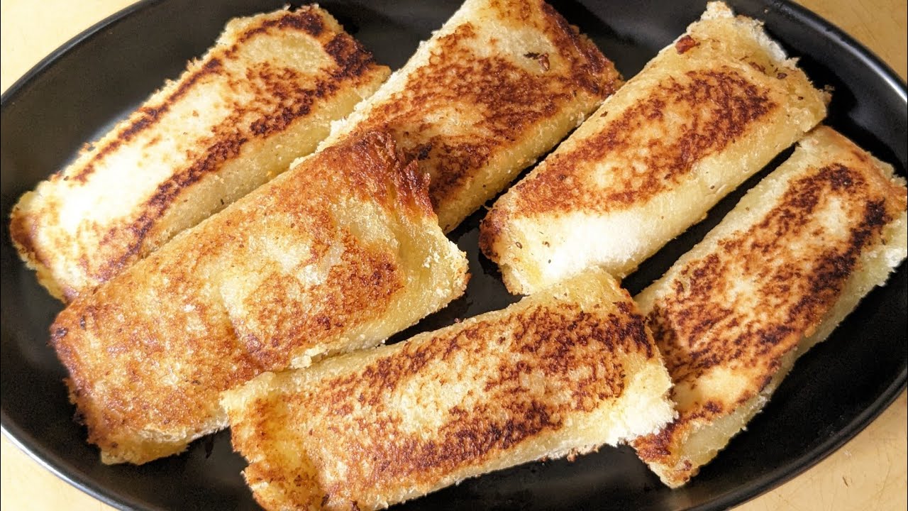 Sweet Banana bread roll toast | Banana french toast |Toast for perfect ...