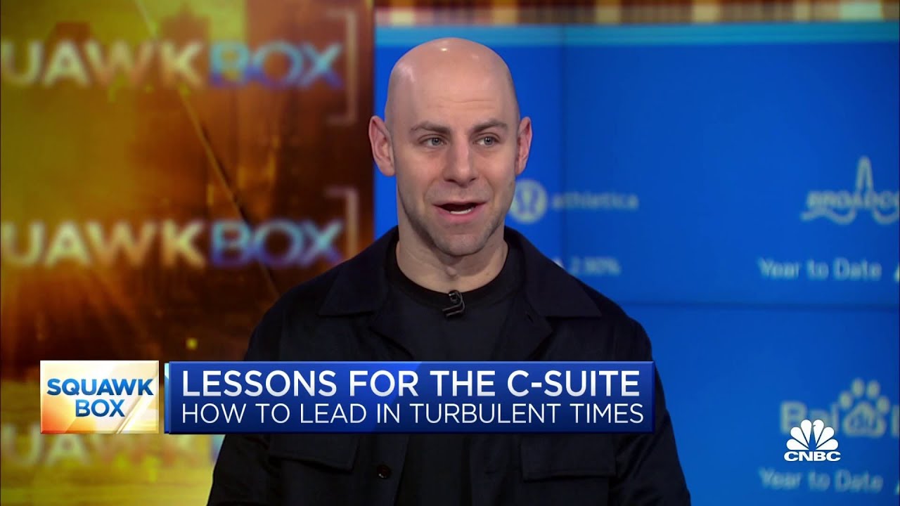 Wharton School professor Adam Grant explains why natural talent is ...