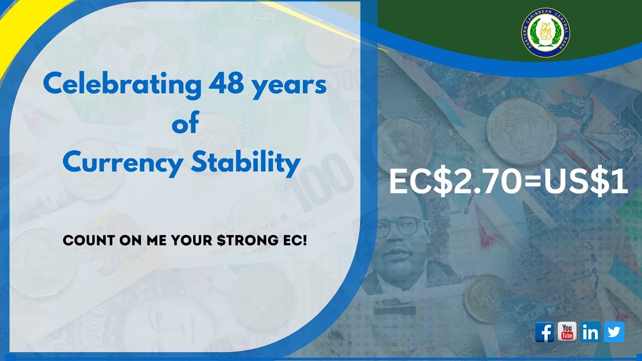 ECCB Commemorates 48 Years of EC Dollar Peg - YouTube