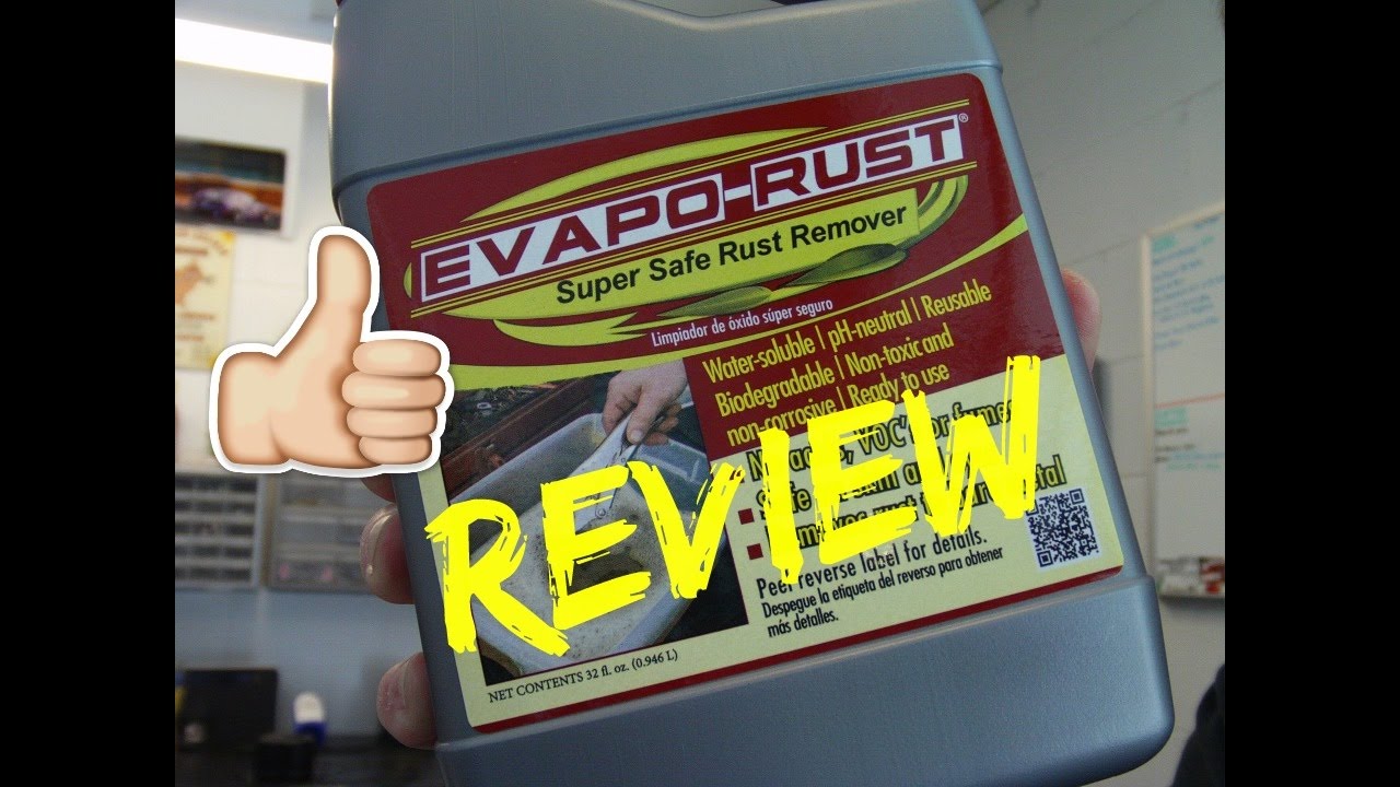 Evapo-Rust REVIEW - Rust Remover - YouTube