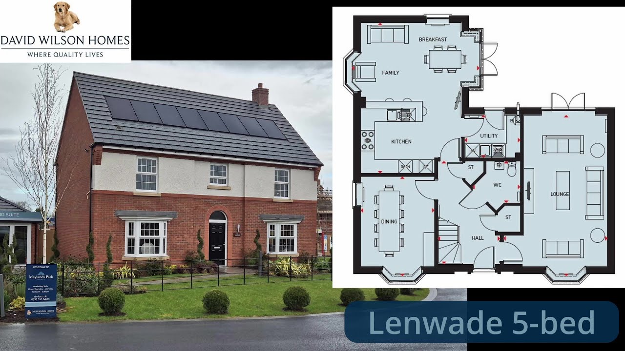 DWH Lenwade 5 bedroom house double garage double en-suite Nantwich ...