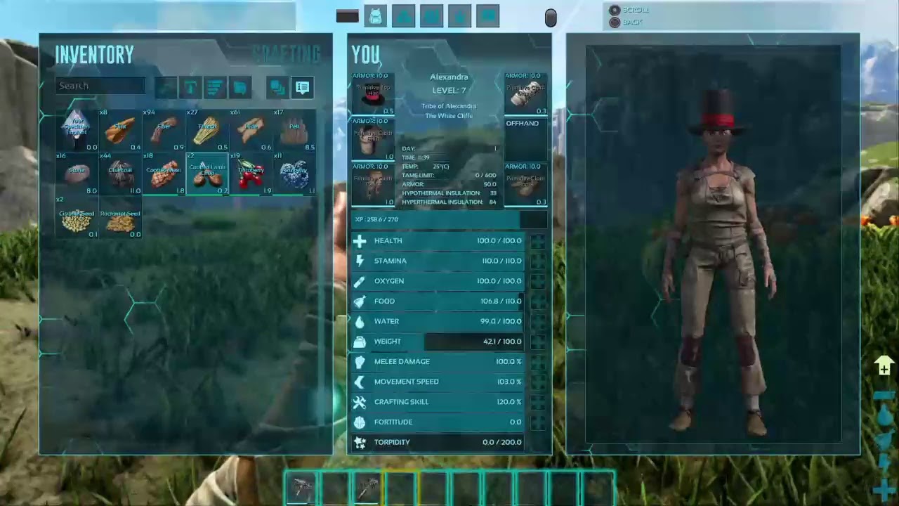 Ep 1/ i'm a girl / ark survival evoleved - YouTube