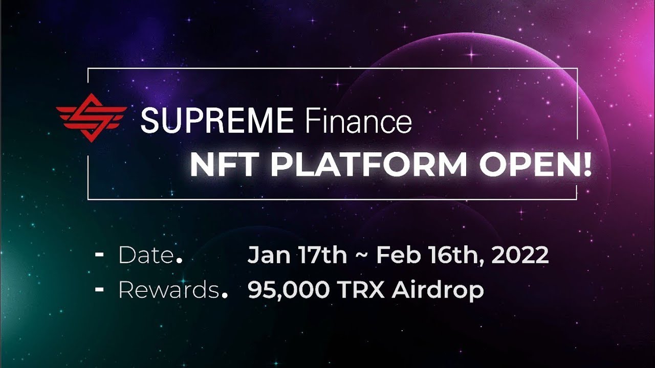Supreme NFT Platform (Open Airdrop 2022) - YouTube