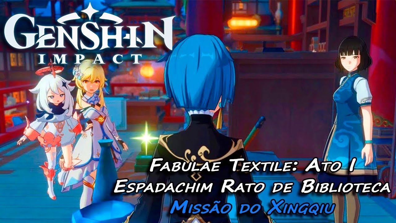 Fabulae Textile: Ato I - Espadachim Rato de Biblioteca - Missão do ...