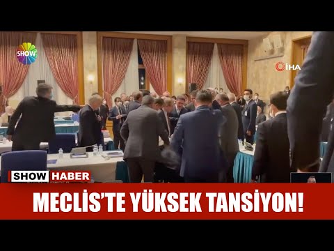 Meclis'te yüksek tansiyon!
